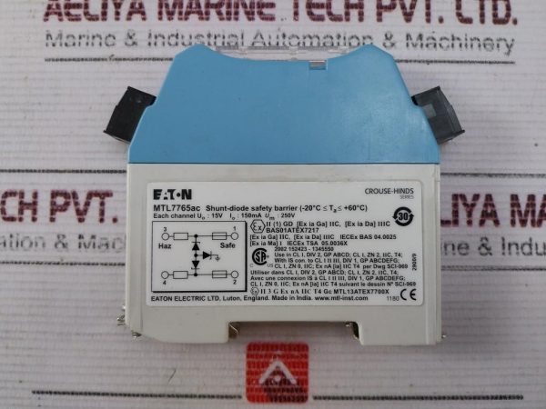 Eaton Mtl7765ac Safety Barriers 250v - Aeliya Marine