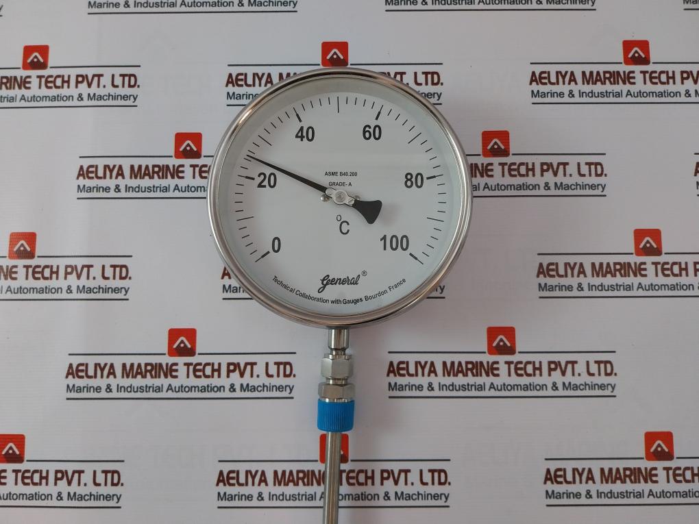 General 0 – 100°c Temperature Gauge - Aeliya Marine