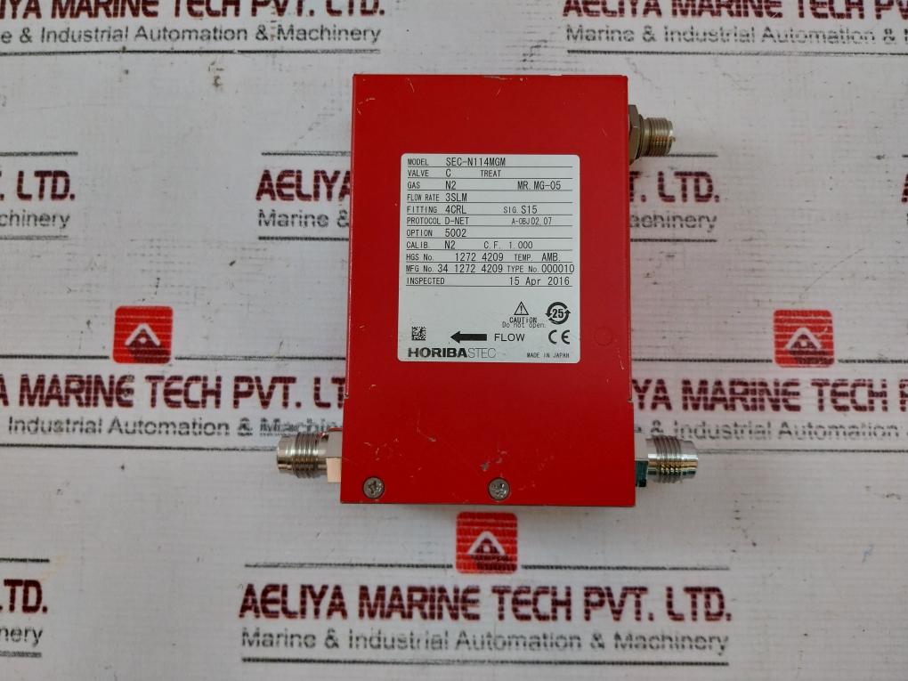 Horiba Stec N100 Mass Flow Controller - Aeliya Marine