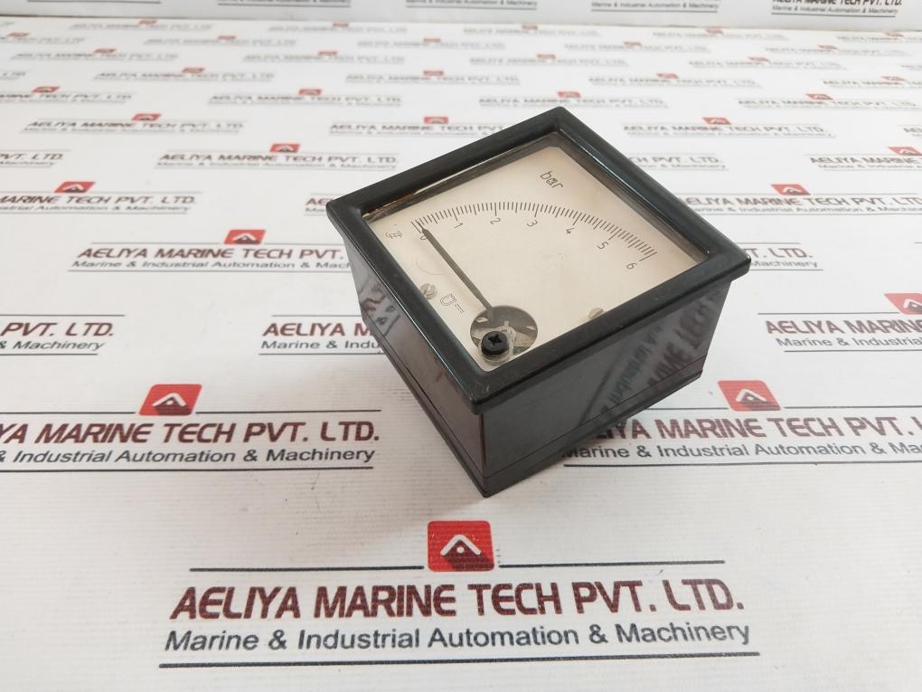 Je 0 – 6 Bar Instrument Pressure Current Meter - Aeliya Marine