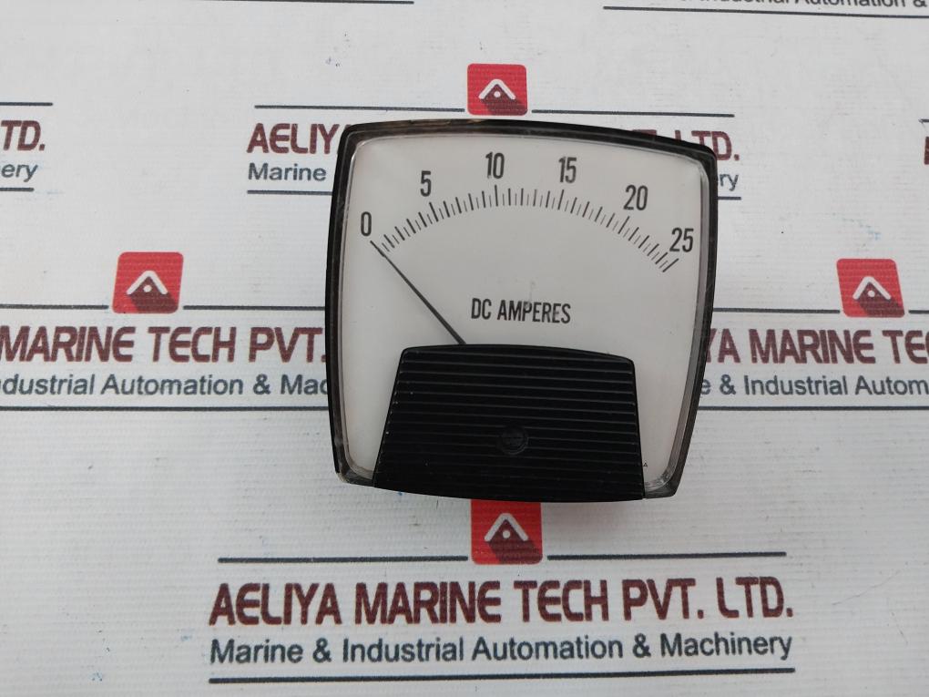 Jewell Rt3pb-daa-025-nl-0 Amperes Panel Meter 0 – 25 - Aeliya Marine