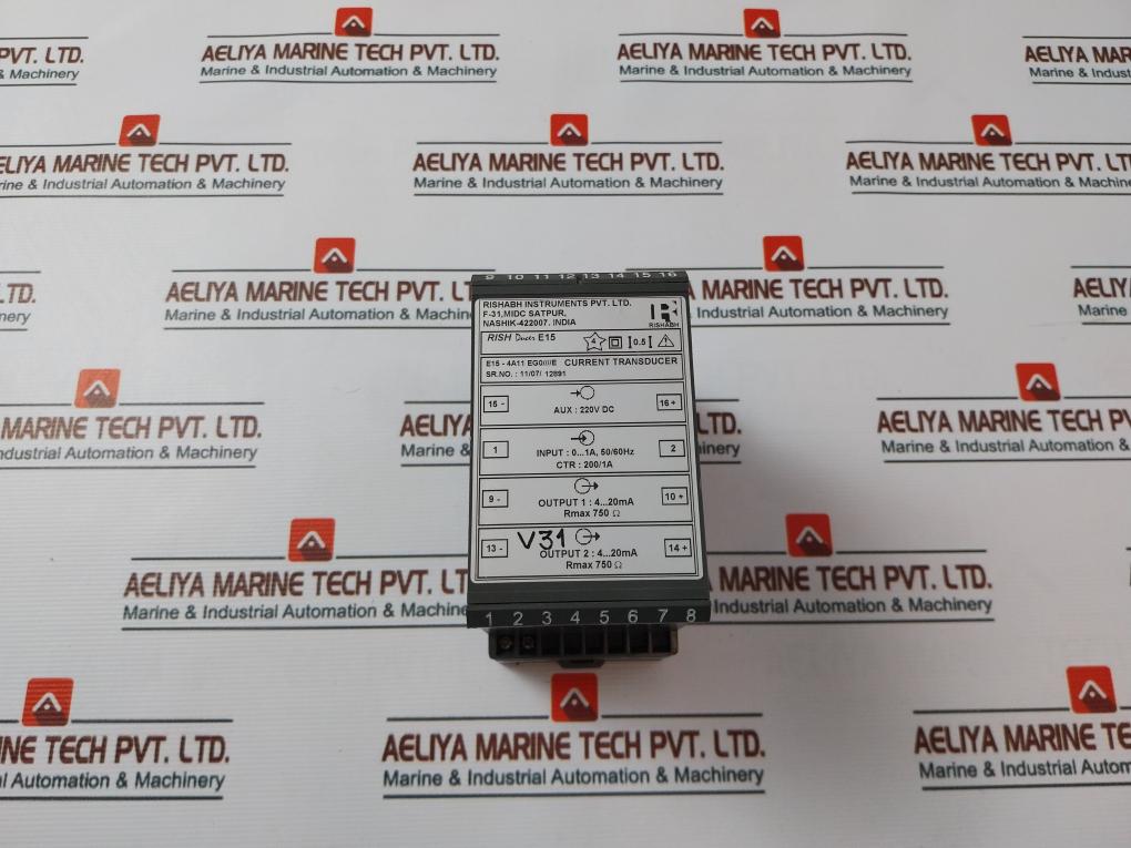 Rishabh E15-4a11 Eg0////e Current Transducer 4…20ma - Aeliya Marine