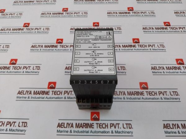 Rishabh Rish Ducer E15 Current Transducer 220v - Aeliya Marine