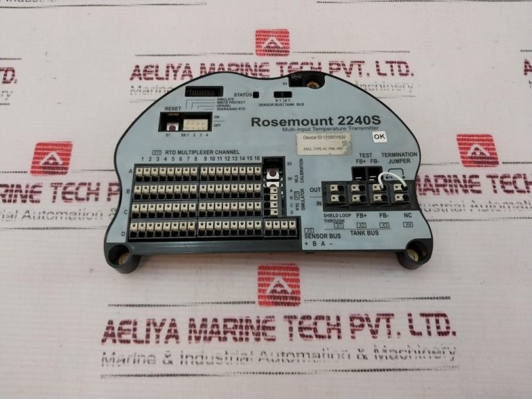 Rosemount 2240s Multi-input Temperature Transmitter - Aeliya Marine