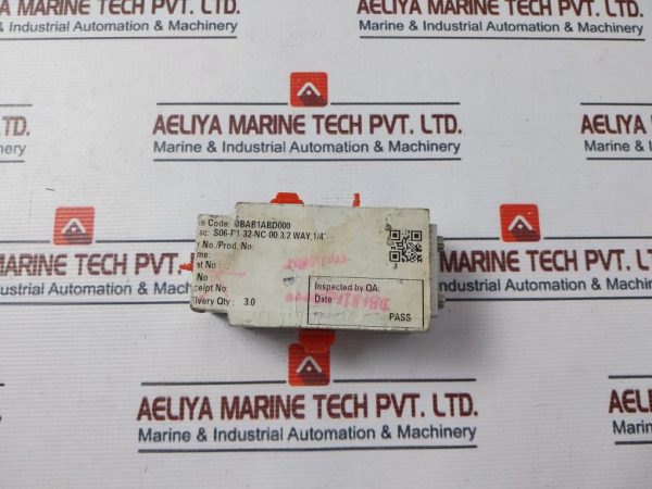 S06-p1-32-nc-00 Dbab1abd000 Solenoid Valve - Aeliya Marine