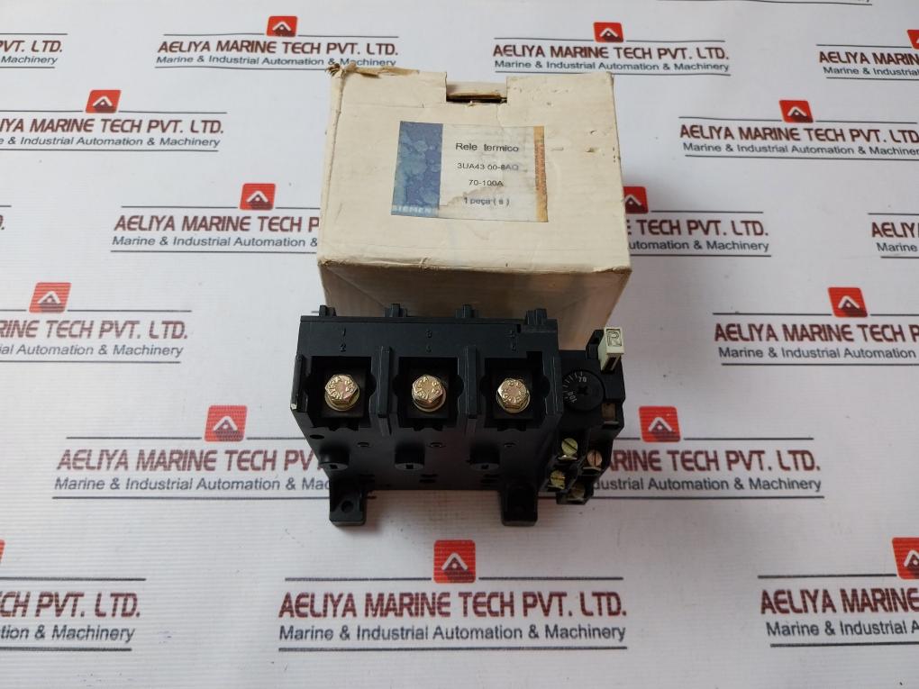 Siemens 3ua43 00-8aq Overload Relay 900v - Aeliya Marine
