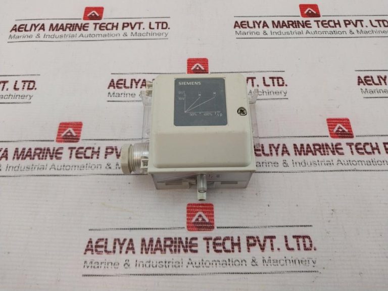 Siemens Qbm65-10 Differential Pressure Sensor 24v - Aeliya Marine