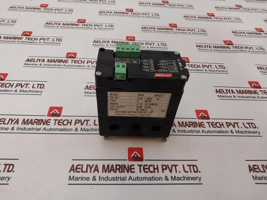 Softhard Μ-mpd-s Motor Protection Unit 230vac - Aeliya Marine