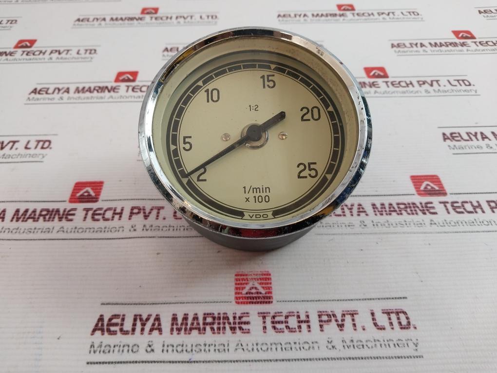 Vdo 2 – 25 1/min X 100 Rpm Gauge - Aeliya Marine