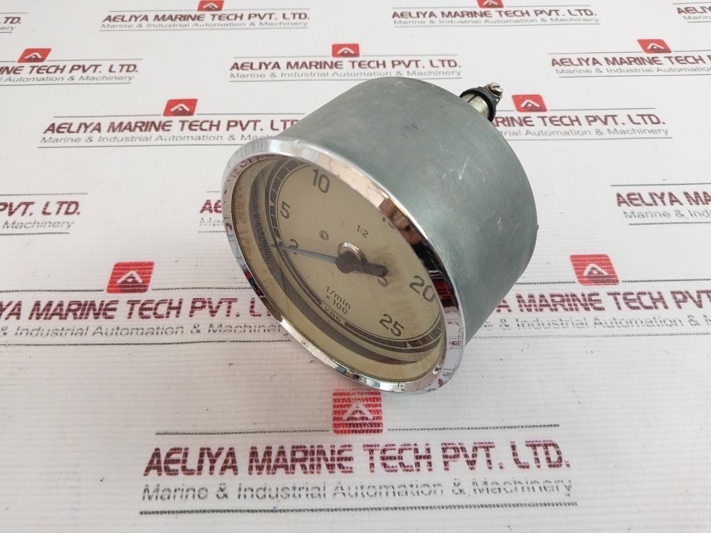 Vdo 2 – 25 1/min X 100 Rpm Gauge - Aeliya Marine