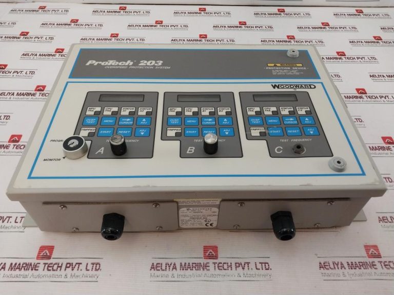 Woodward Protech 203 Overspeed Protection System - Aeliya Marine