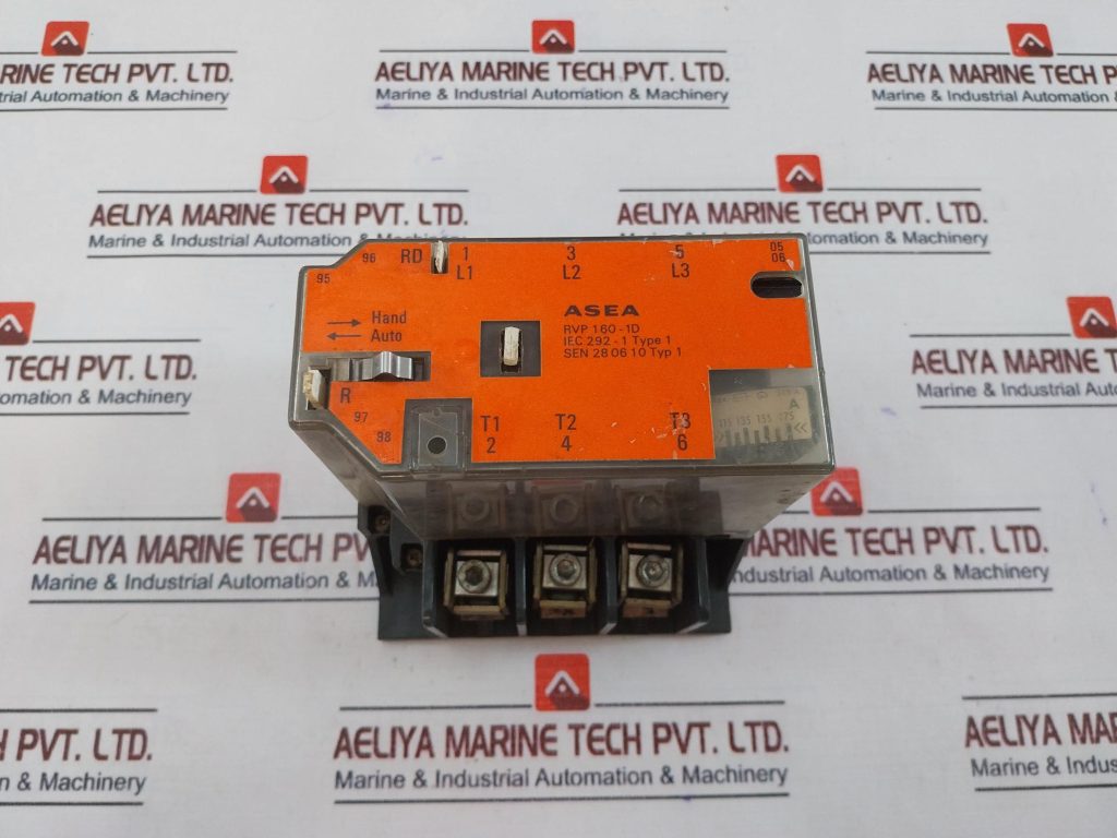 Asea Rvp 160-1d Overload Relay 600v - Aeliya Marine
