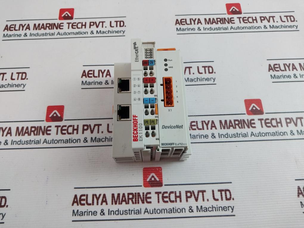 Beckhoff Ek1100 Ethercat Bus Coupler 55°c Max - Aeliya Marine