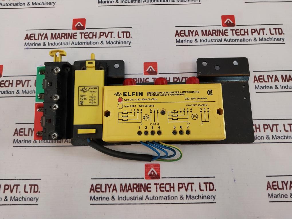 Elfin Dsl3 380÷600v 50÷60hz Flashing Safety Apparatus 300v - Aeliya Marine
