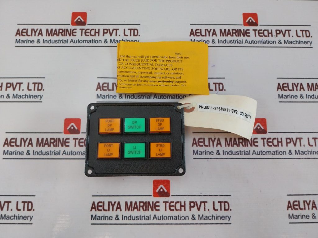 Kobelt 6511-sp6/6511-sw2 Small Switch Panel - Aeliya Marine