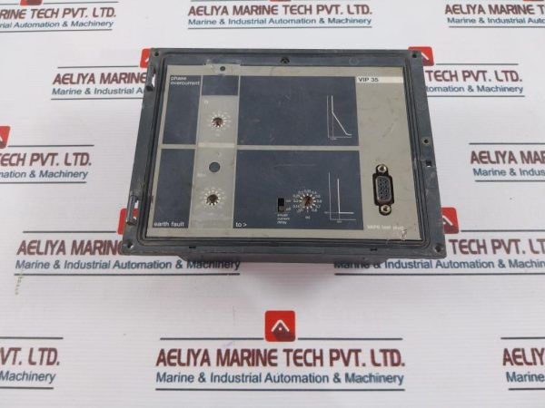 Merlin Gerin Vip35 Ground Fault Relay Protection Unit - Aeliya Marine