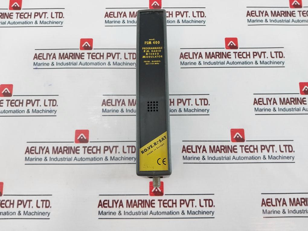 Ro.ve.r Fsm 400 Programmable F.m. Radio Stereo Modulator 12 V - Aeliya ...