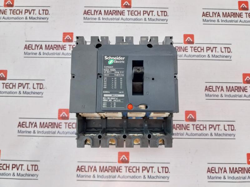 Schneider Electric Nsx 160n Circuit Breaker 800v - Aeliya Marine