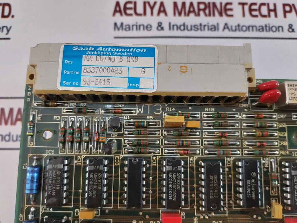Stalectronic Saab Automation 2000 Pcb Card 15v - Aeliya Marine