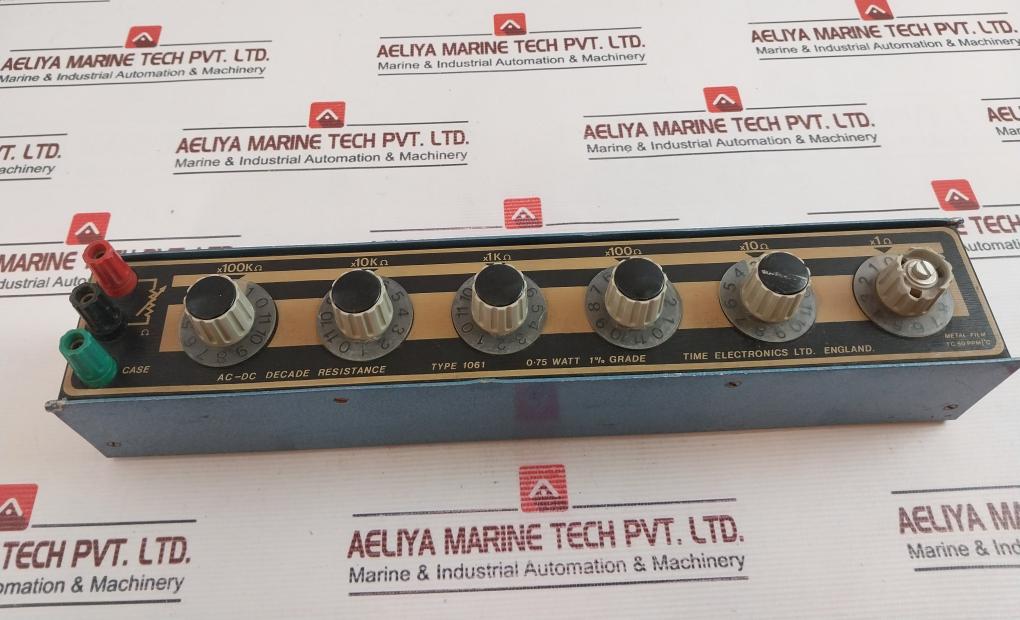 Time Electronics 1061 Decade Resistance Decade Box - Aeliya Marine