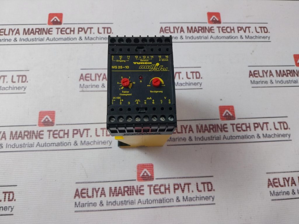 Turck Ms 25-10 Multi Safe Tachometer 24 Vdc - Aeliya Marine