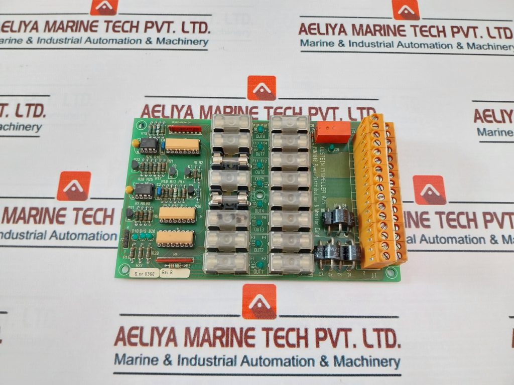 Ulstein Propeller Pdm1040 Monitor Card Rev:b - Aeliya Marine