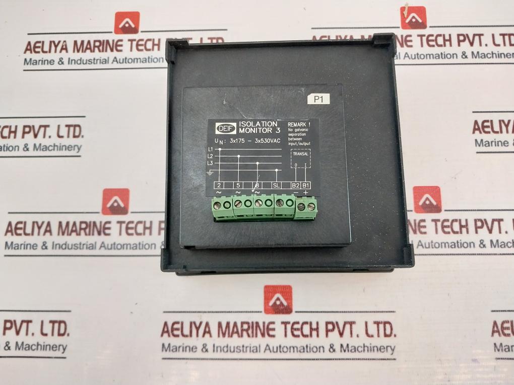 Deif Ri 250kΩ Meter Isolation Monitor - Aeliya Marine
