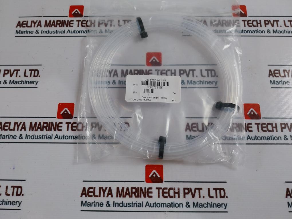 6060733-s5 Tube Ptfe 4x2.5 5m Ptfe Tube - Aeliya Marine