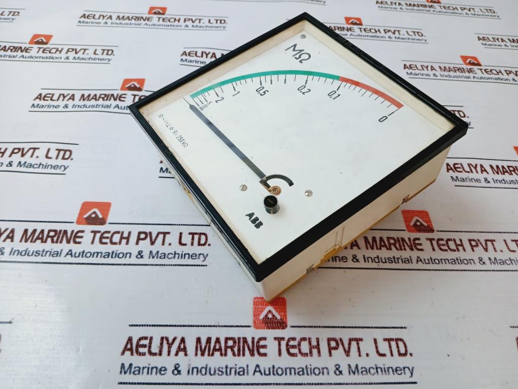 Abb 250 KΩ Panel Meter - Aeliya Marine