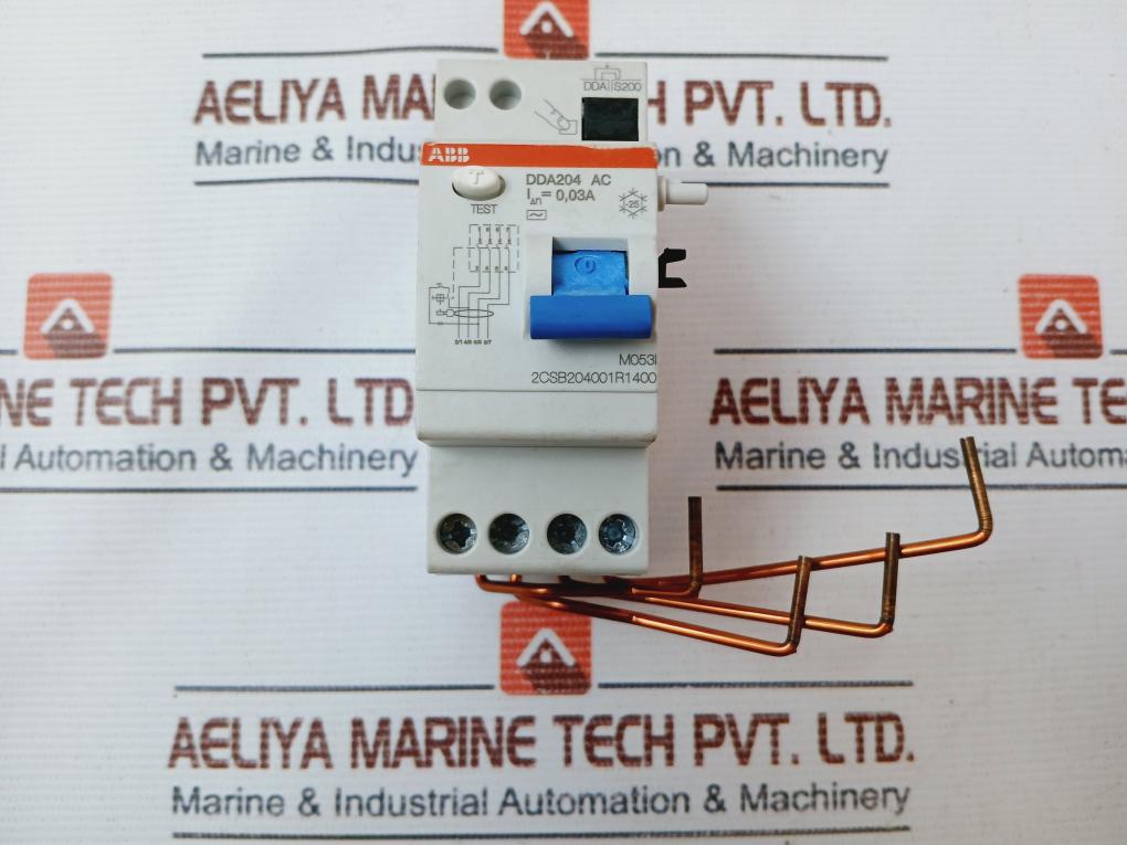 Abb Dda204 Ac Residual Curent Device 400v - Aeliya Marine