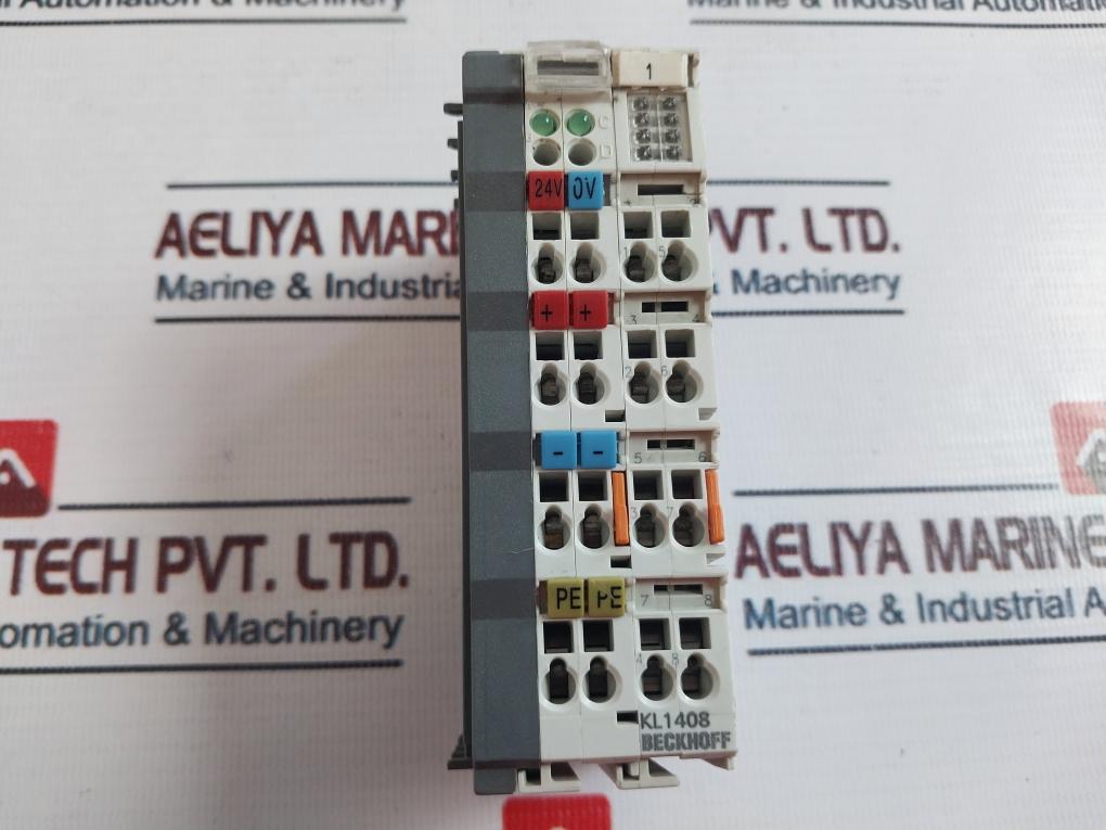 Beckhoff Kl1408 Digital Input Module - Aeliya Marine