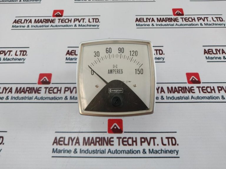 Crompton 0-150 Dc Amperes Meter - Aeliya Marine