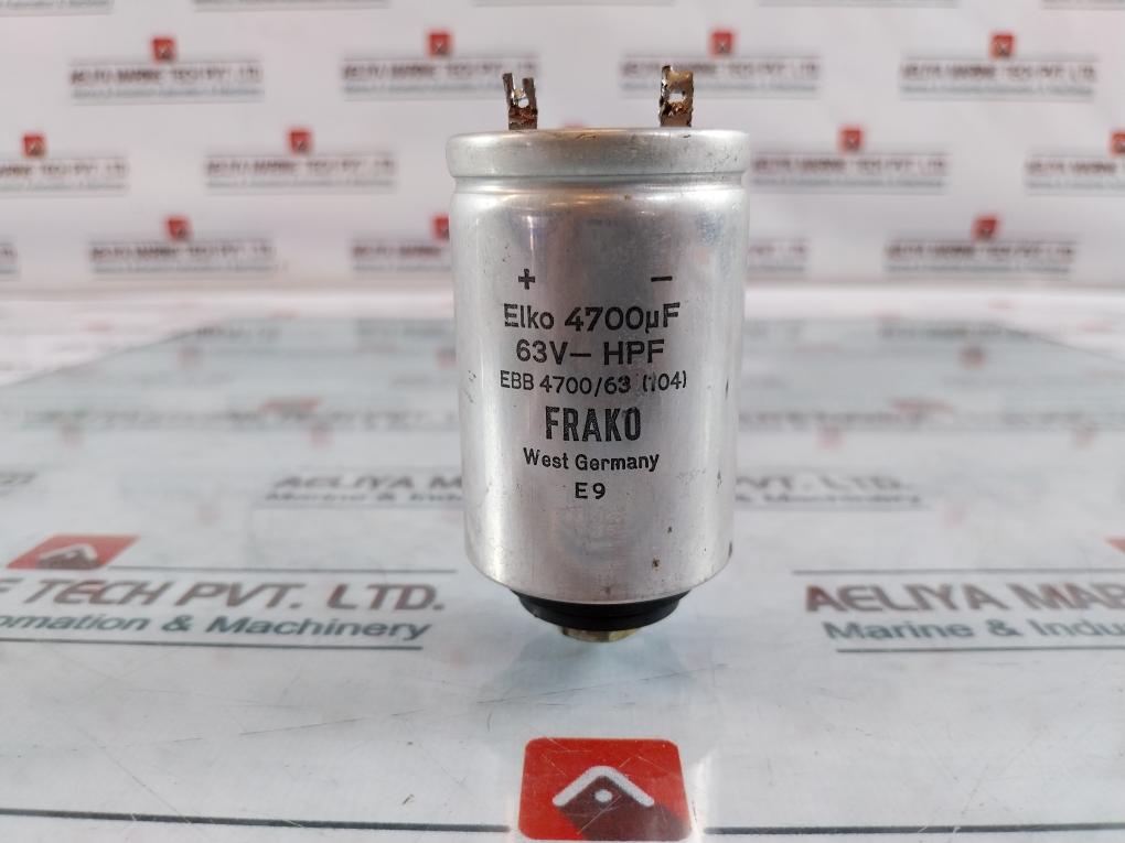Frako Elko 4700µf Capacitor 63v - Aeliya Marine