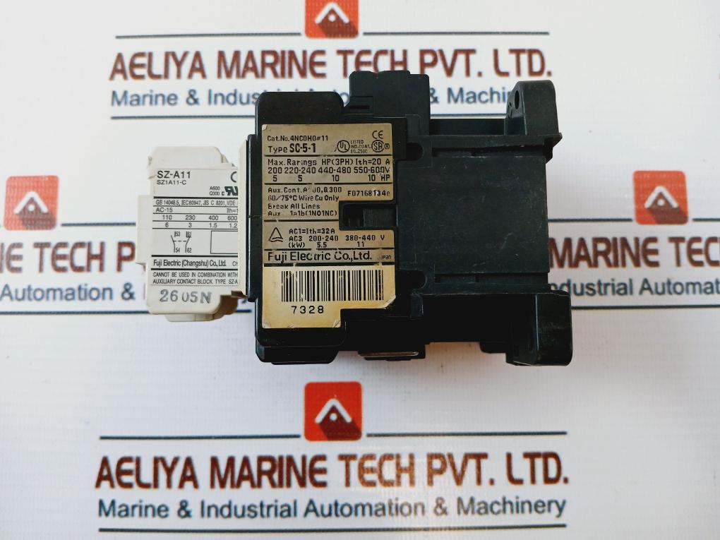 Fuji Electric Sc-5-1 Contactor 260v - Aeliya Marine