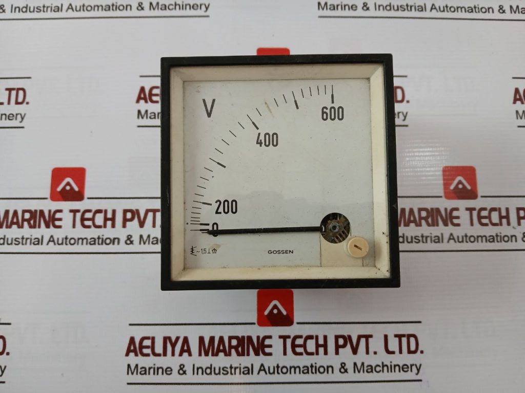 Gossen 0-600v Voltmeter - Aeliya Marine