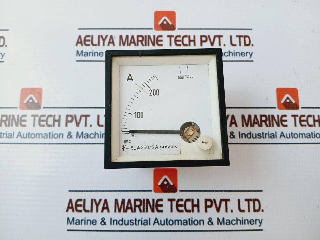 Gossen 250/5a Ampere Meter 1250a - Aeliya Marine