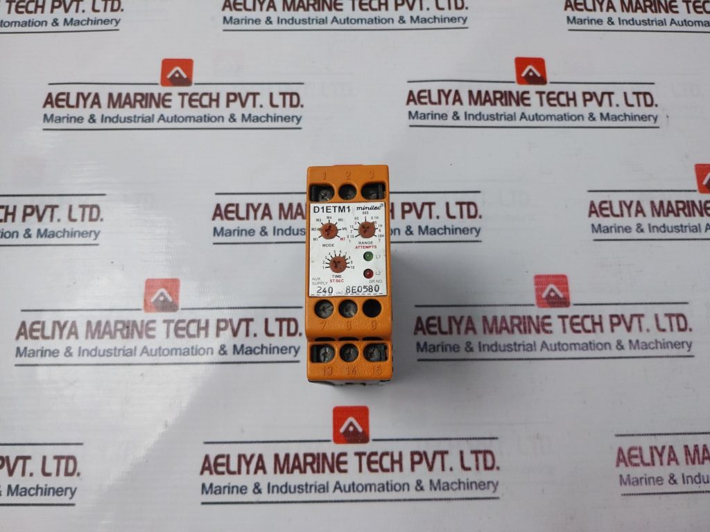 Minilec D1 Etm1 Electronic Multifunction Timer 240v - Aeliya Marine