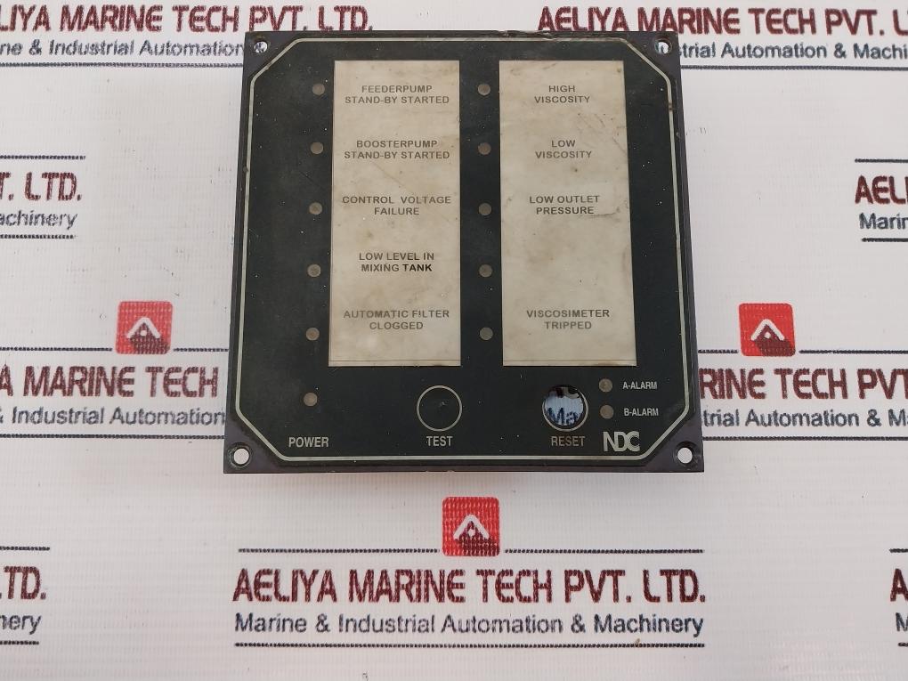 Netzler & Dahlgren 12040-21 Llc 10lrs Ip Alarm Display Unit - Aeliya Marine