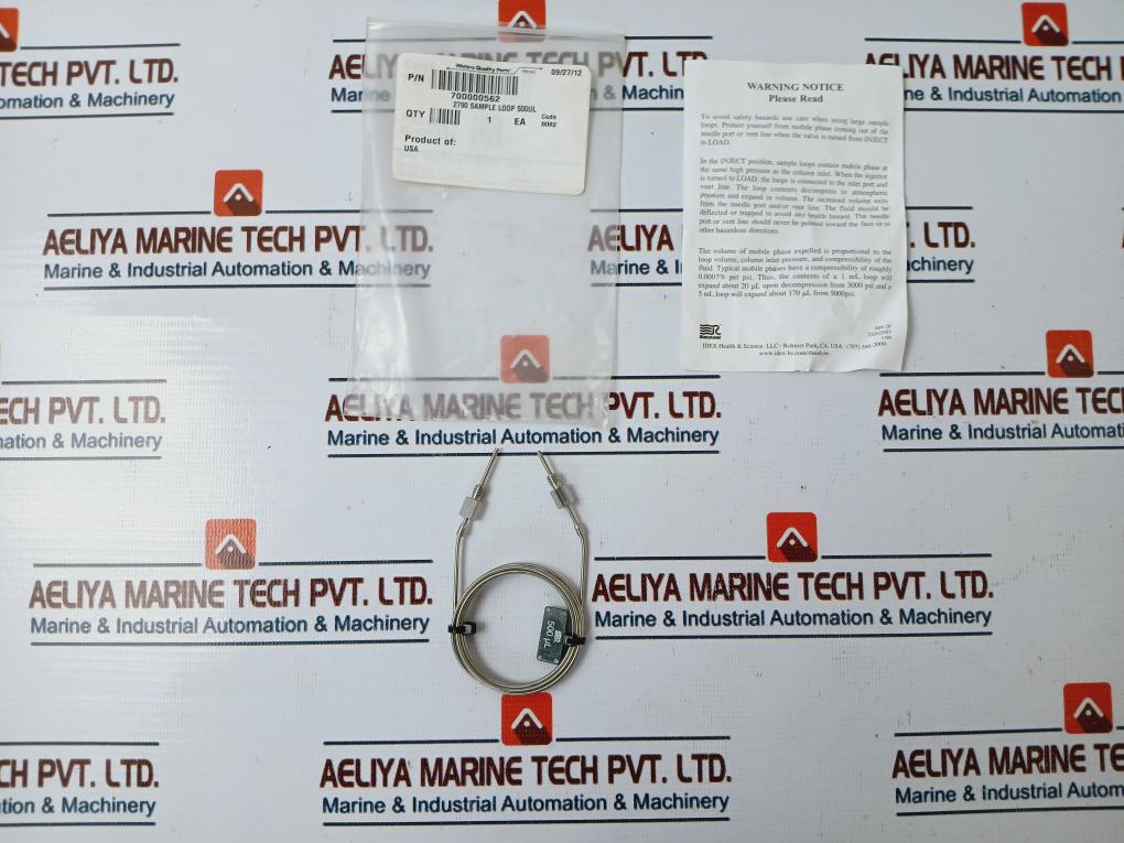 Rheodyne 500µl Sample Loop - Aeliya Marine