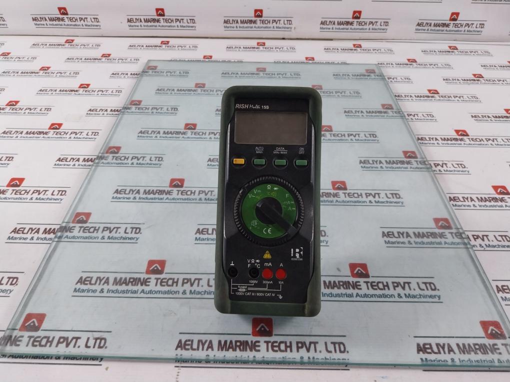 Rishabh Rish Multi 15s Digital Multimeter 1000v - Aeliya Marine