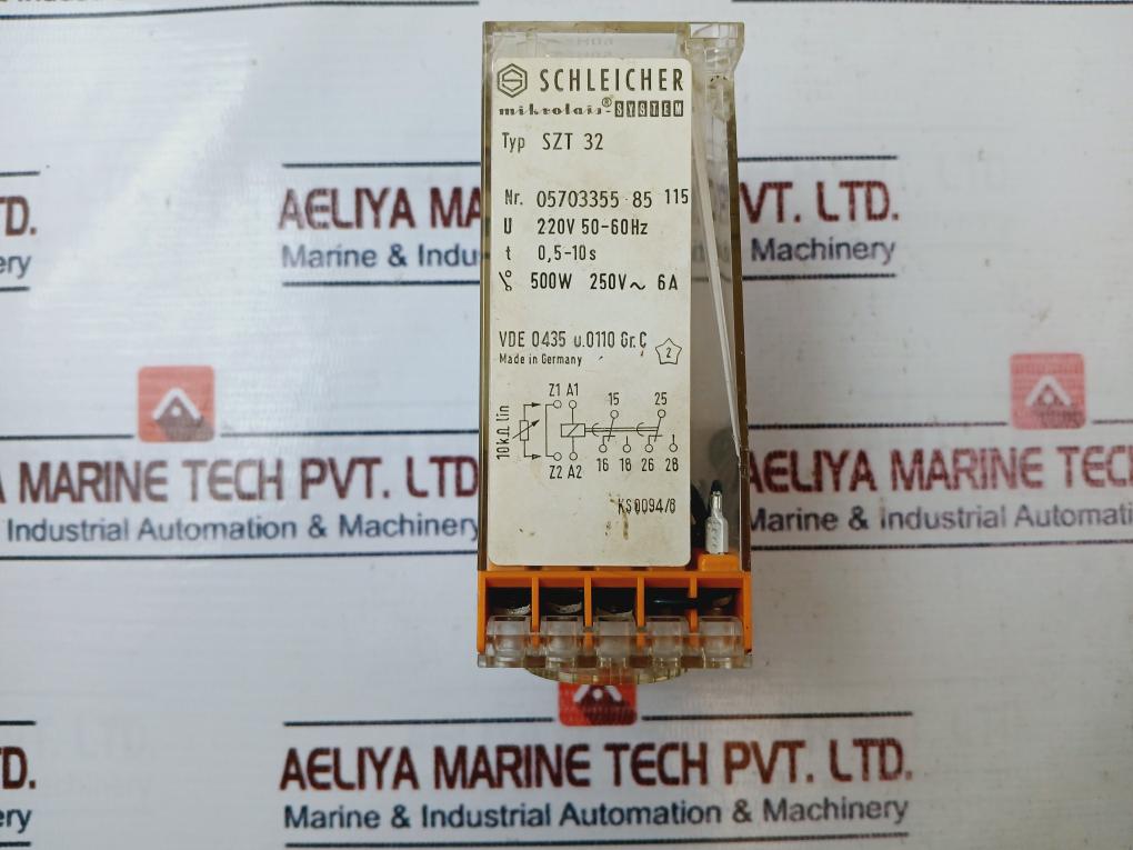 Schleicher Szt 32 Time Relay 250v - Aeliya Marine