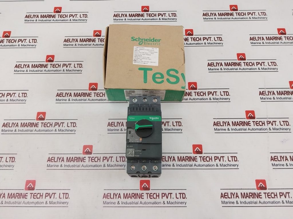 Schneider Electric Gv3p40 Motor Circuit Breaker 690v - Aeliya Marine
