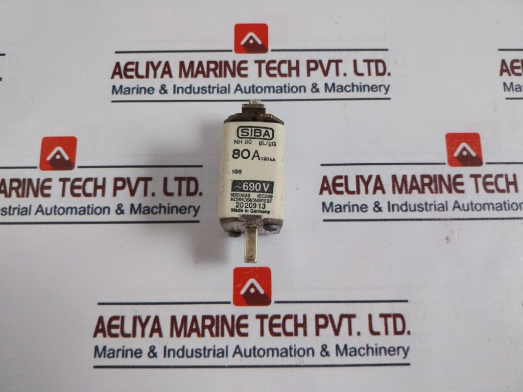 Siba Nh 00 Gl/gg Fuse 690v - Aeliya Marine