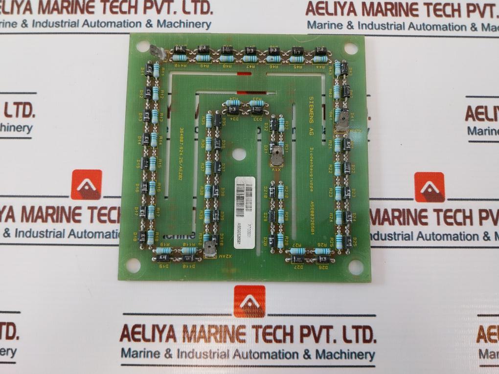 Siemens A5e00326581 Diode Assembly Pcb - Aeliya Marine