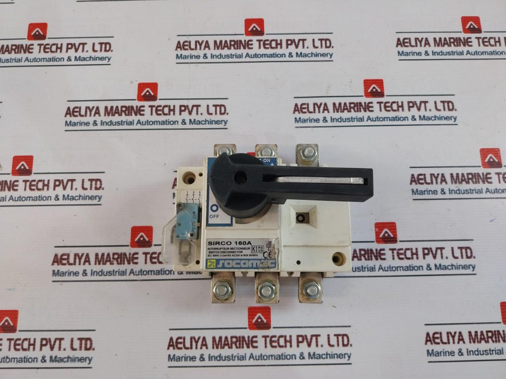 Socomec Sirco 160a Switch Disconnector 415v - Aeliya Marine