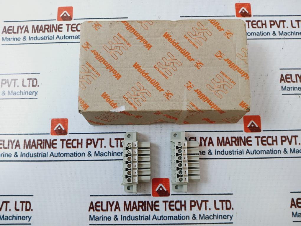 Weidmuller Stv S 6 Sb Connector 500v - Aeliya Marine