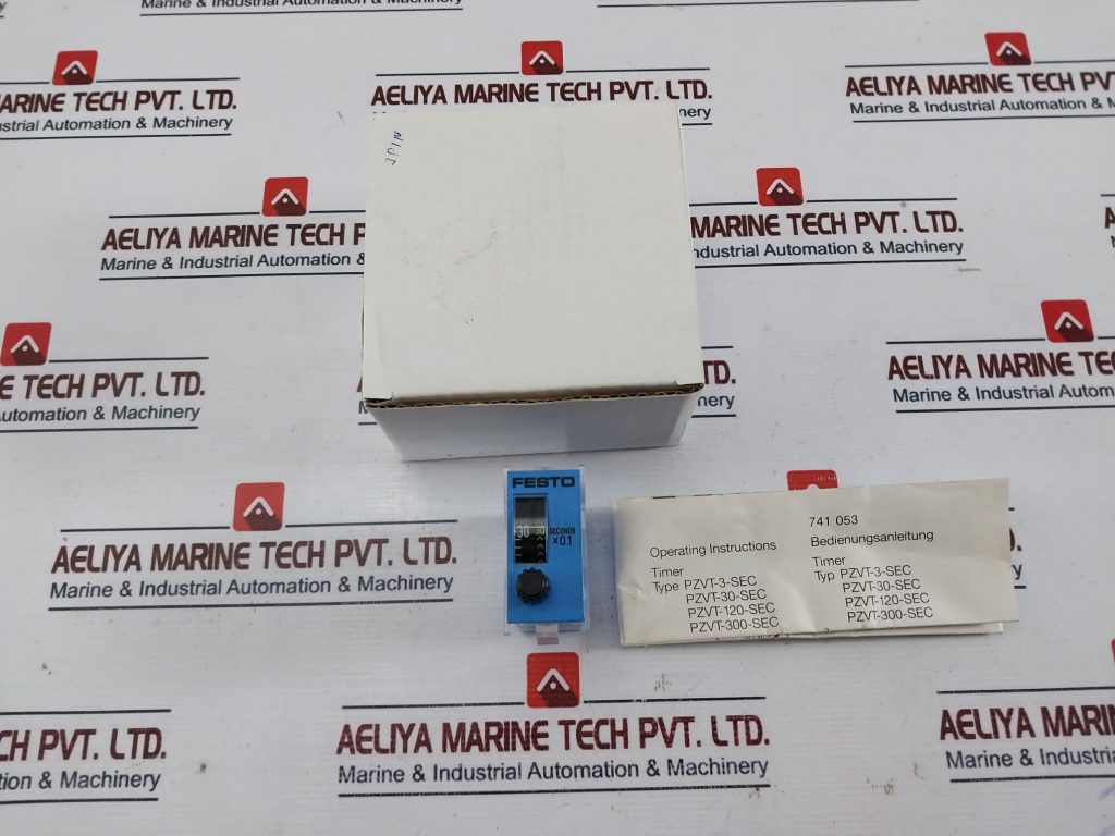 Festo Pneumatic Pzvt-3-sec Timer - Aeliya Marine