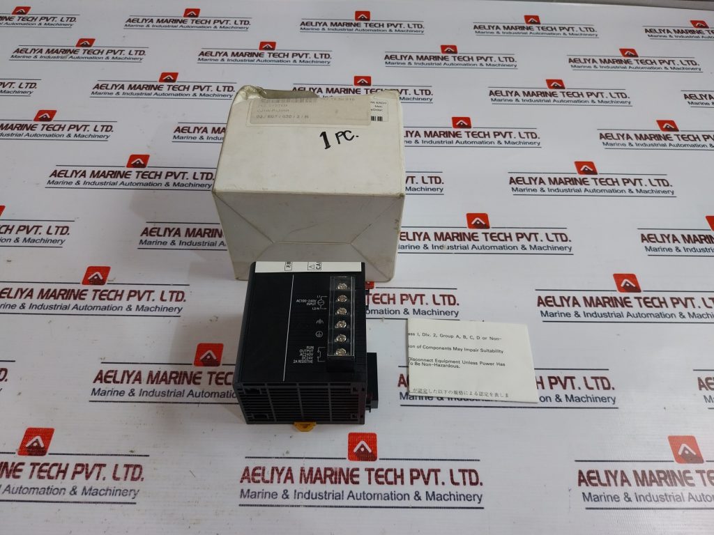 Omron Cj1w-pa205r Power Supply Unit 240v - Aeliya Marine