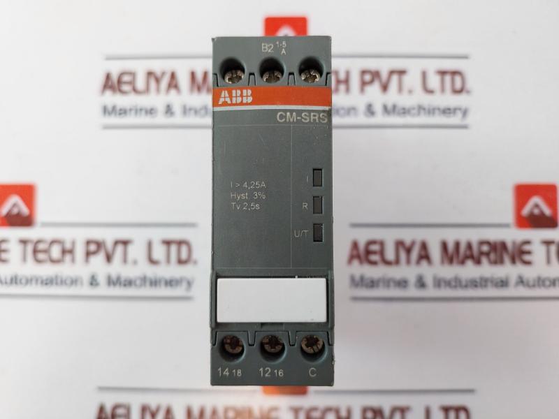 Abb Cm-srs.c22s Overcurrent Rms Monitoring Relay 600v - Aeliya Marine