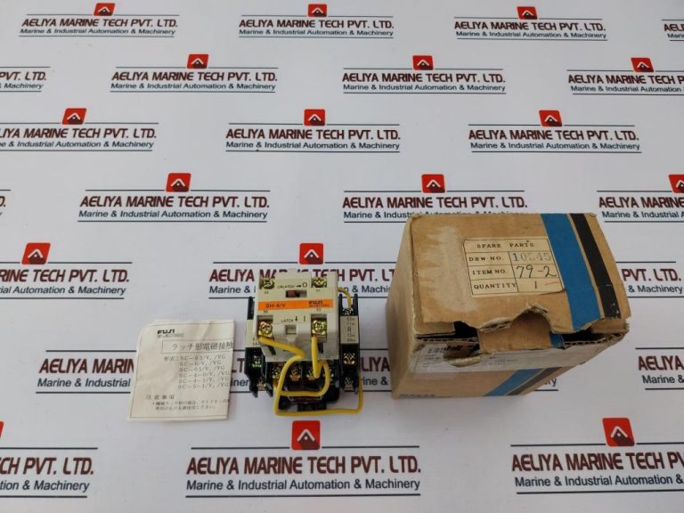 Fuji Electric Sh-4/v Contactor Auxiliary Relay 110v - Aeliya Marine